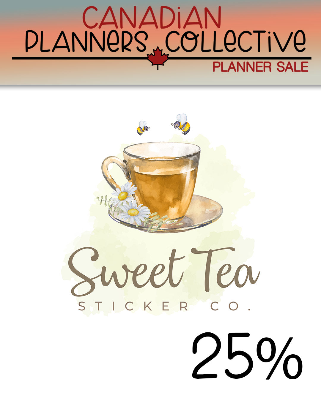 Sweet Tea Sticker Co. – Canadian Planners Collective